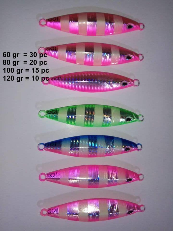 Metal Jig Kualitas Terbaik Berbagai Ukuran dan Motif Harga Terjangkau ...